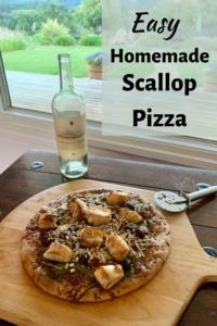 Homemade Scallop Pizza Recipe - Eat Something Sexy